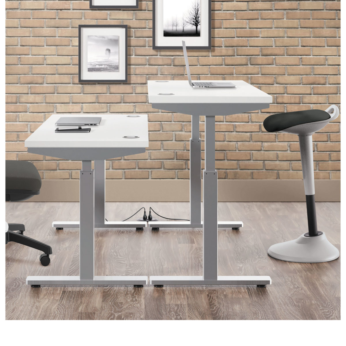 Hon Adjustable Height Tables - Trader Boys Office Furniture