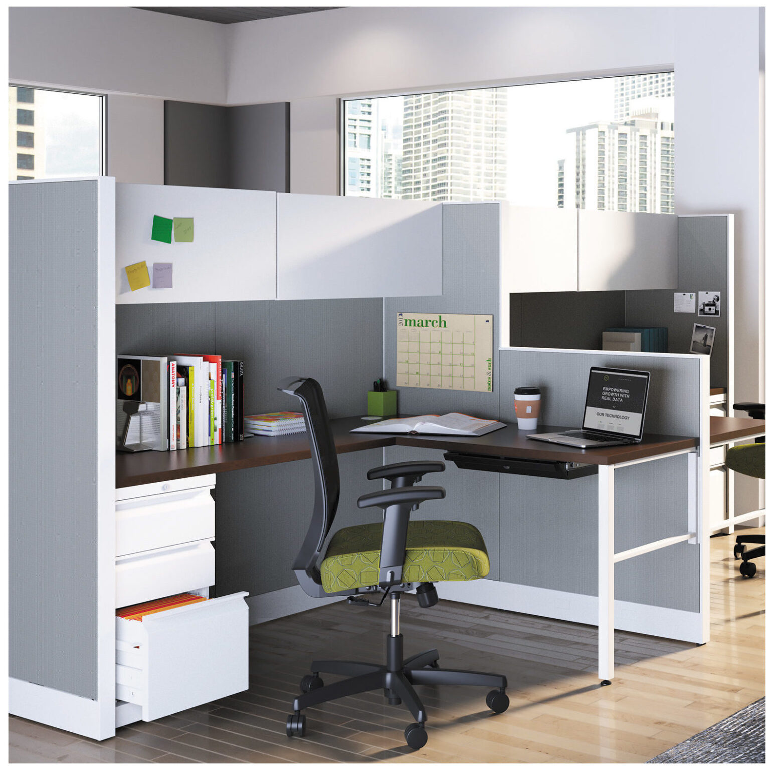 Hon Accelerate Cubicles: Ergonomic Comfort - Modern Design