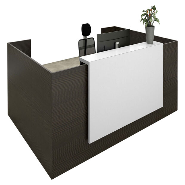 Cherryman Amber Reception Desk: Modern Reception Desks L.A.
