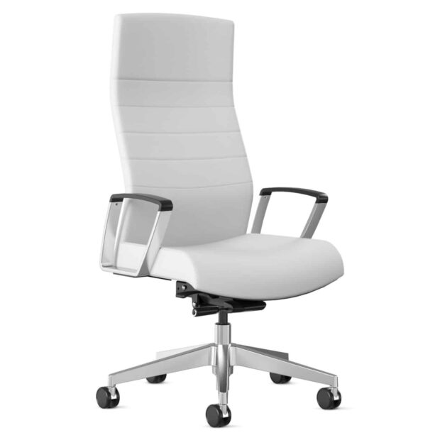 @Once Series White Executive Chair | Trader Boys Office Furniture