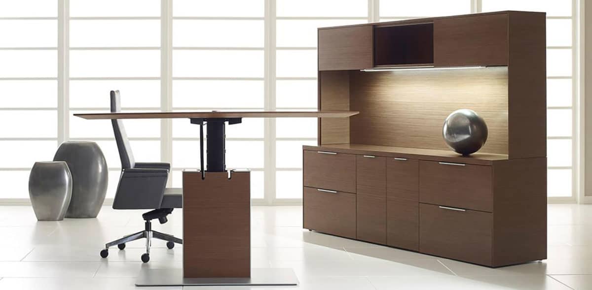 Beautiful, Sustainable, Wood For Executive Offices | Trader Boys Office ...