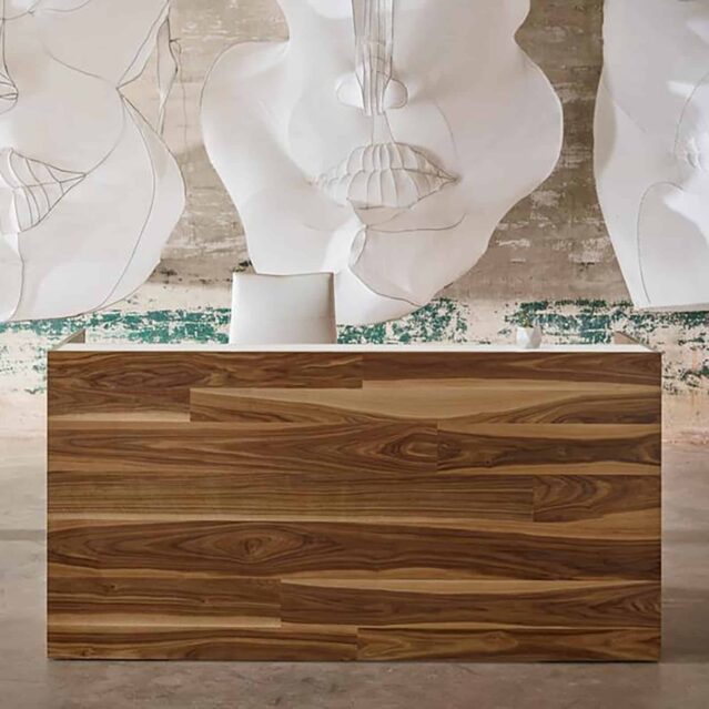 Cherryman Amber Reception Desk: Modern Reception Desks L.A.